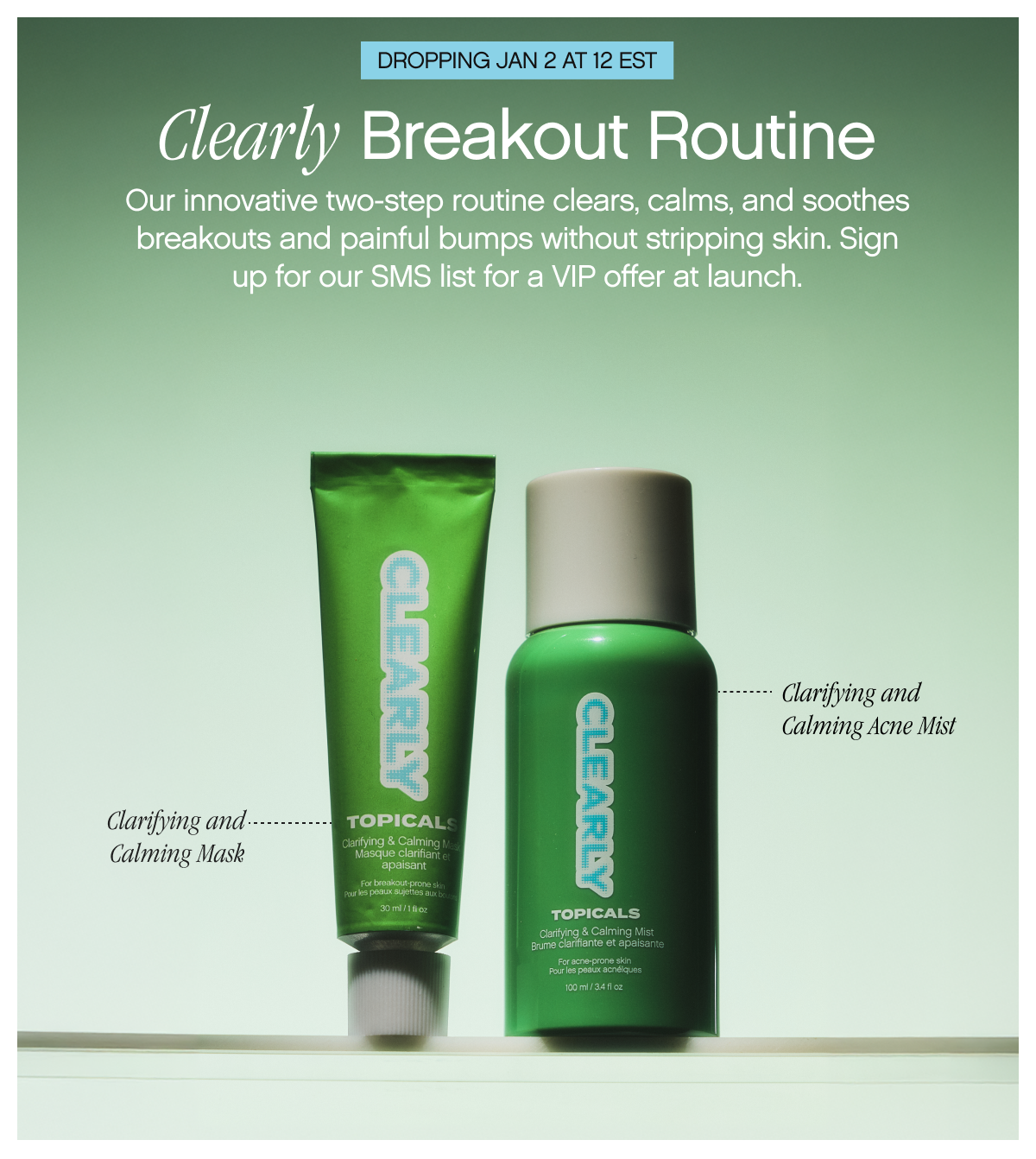 Topicals: Clearly Breakout Routine 💚 | Milled