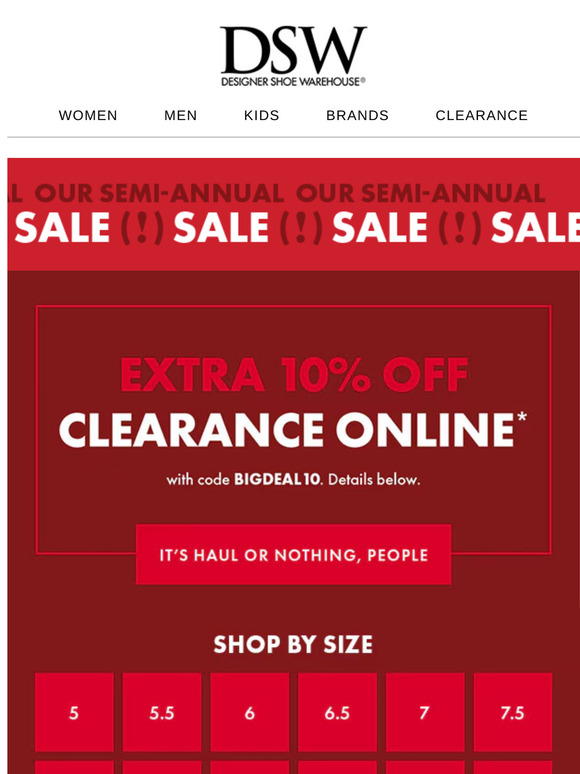 DSW: “I had to get them in both colors.” | Milled