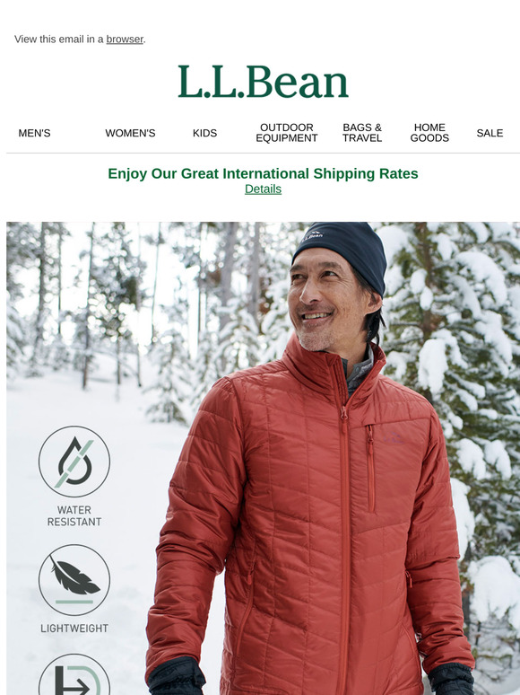 L.L.Bean: Adventure-Ready Puffer from Outdoor Experts | Milled