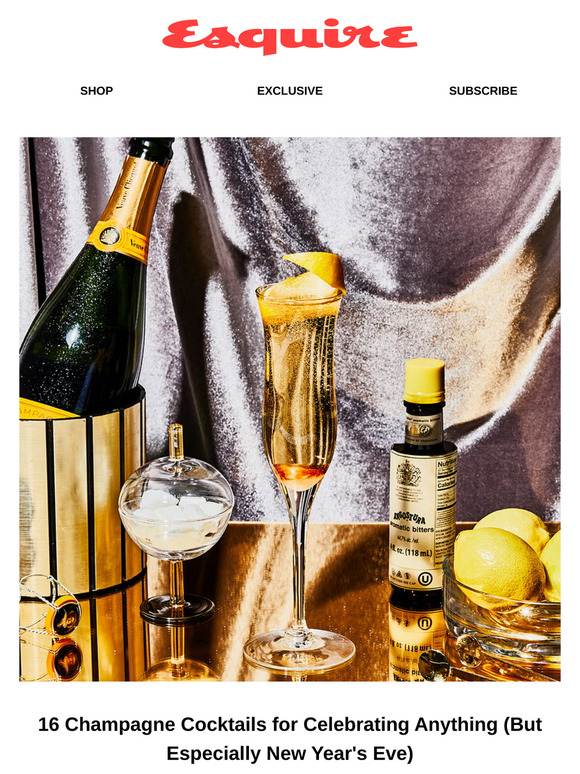 Esquire: 16 Cocktails That’ll Save NYE | Milled