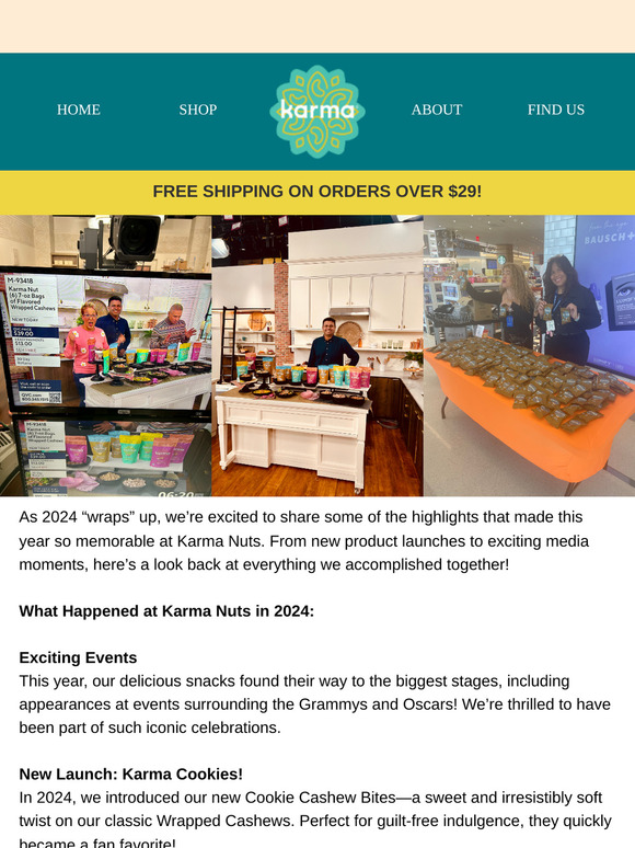 Karma Nuts: That’s A Wrap! 🎉 A Look Back at 2024 with Karma Nuts | Milled