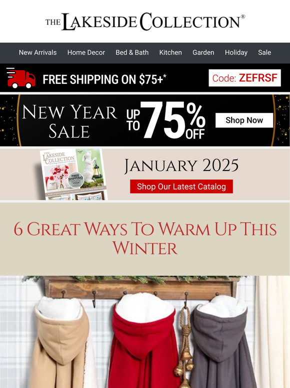 Lakeside Collection: 6 Great Ways To Warm Up This Winter | Milled