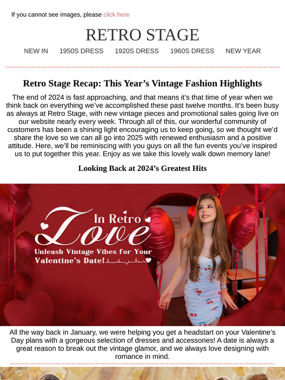 RetroStage: Retro Stage Recap: This Year’s Vintage Fashion Highlights🥂 ...