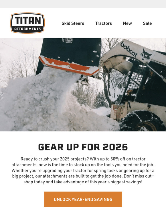 Titan: Ready for 2025? Here's Up to 50% off! | Milled