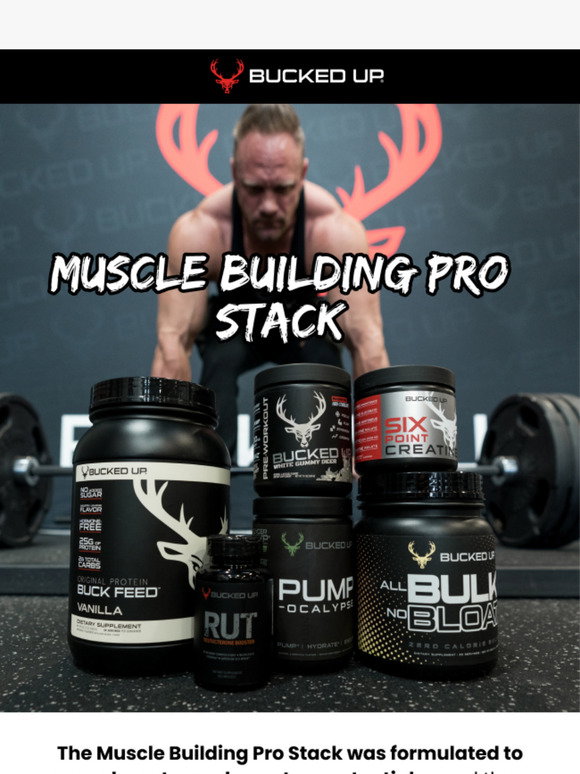 Bucked Up: Kickstart 2025 with a Supplement Stack That’s Built for Your ...