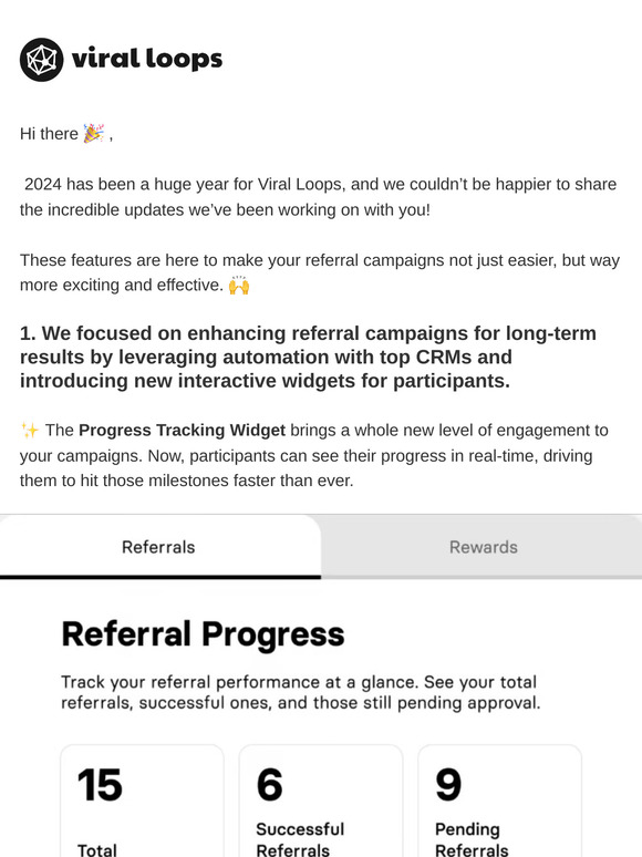 Viral Loops: The Viral Loops 2024 Product Recap! 🎉🚀 | Milled