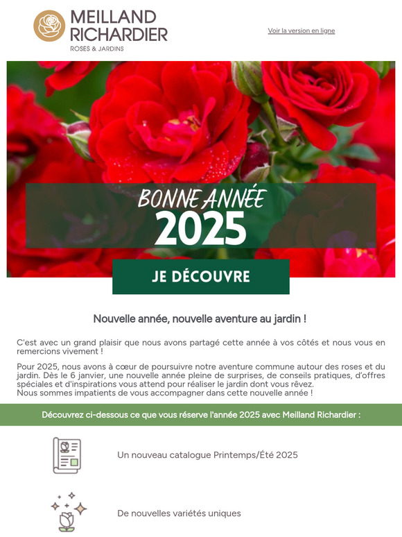 Meilland Richardier: Belle année 2025 ! | Milled