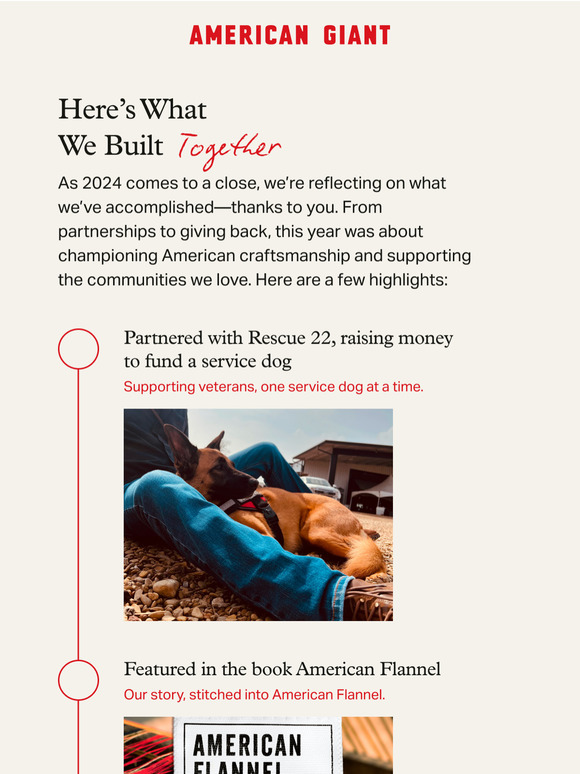 American Giant: Looking Back at 2024 | Milled