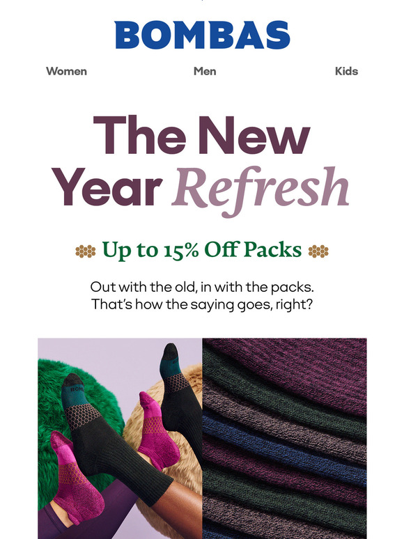 Bombas Email Newsletters: Shop Sales, Discounts, and Coupon Codes