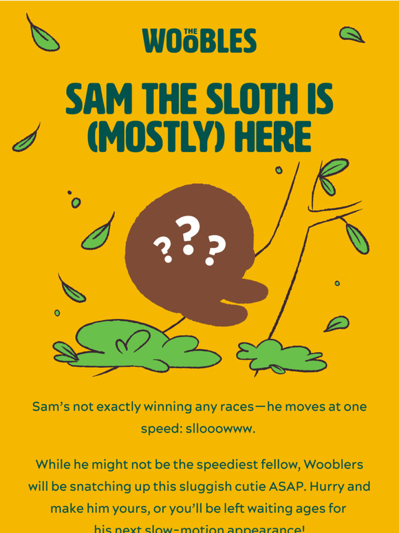 Woobles: 🚨NEW … KIT … ALERT …🦥 | Milled