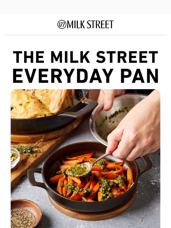 Milk Street Kitchen: The Compact, Cast-Iron Pan Made for Every Day | Milled