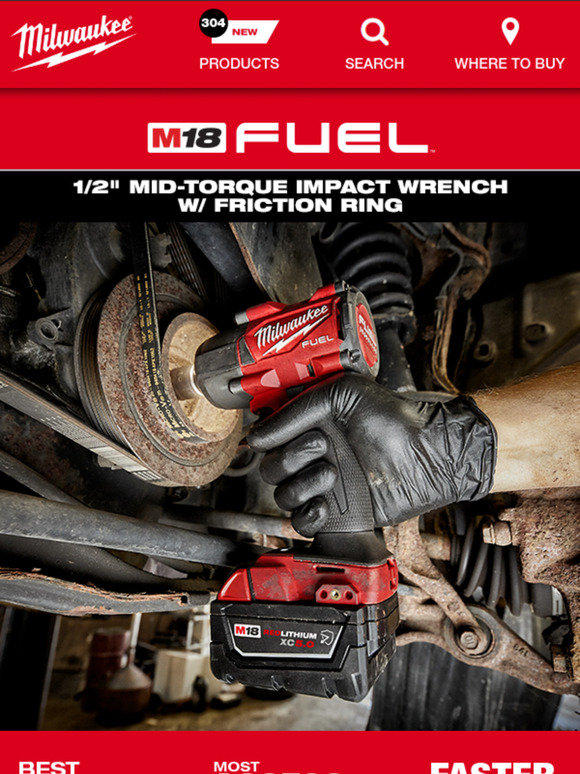 Milwaukee Tool: Best Power to Weight Ratio | Milled