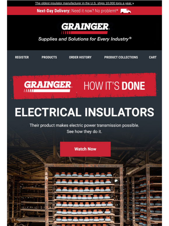Grainger Email Newsletters: Shop Sales, Discounts, and Coupon Codes