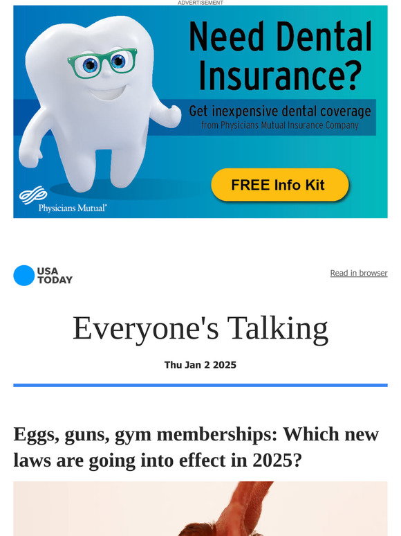 USA TODAY: Which new laws are going into effect in 2025? What to know ...