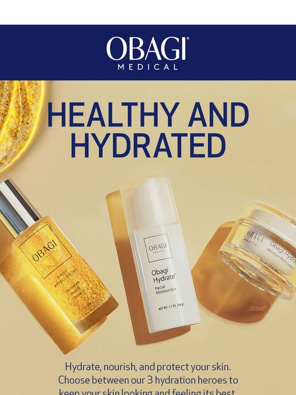Obagi: Beat The Winter Dryness With Obagi Hydrators | Milled