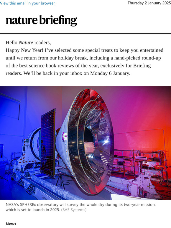 Nature: The best science book reviews of the year | Milled