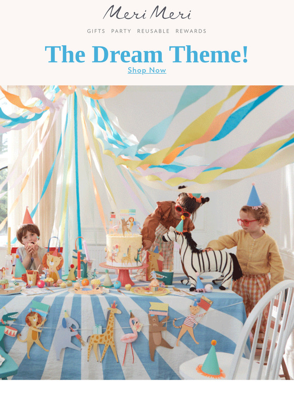 Meri Meri: Party Themes For Every Age! 🎉 | Milled