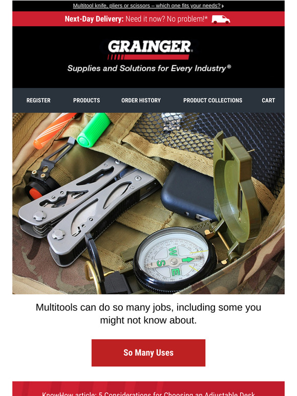 Grainger Email Newsletters: Shop Sales, Discounts, and Coupon Codes