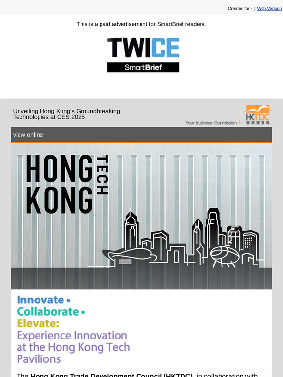 TWICE: Unveiling Hong Kong’s Groundbreaking Technologies at CES 2025 | Milled