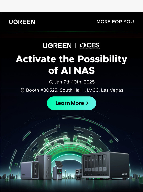 UGREEN: Experience AI NAS at CES 2025 | Milled