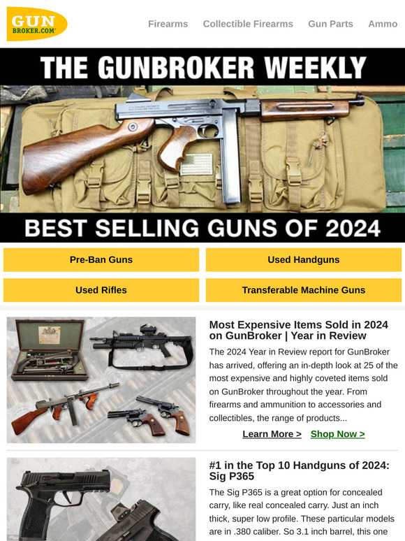 GunBroker: Pre-ban Famas, HK93, M1A1 Carbine, Colt M16A2 + Guns of 2024 | Milled