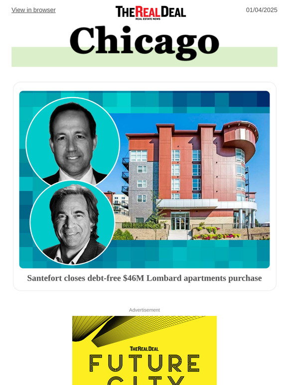 The Real Deal: Santefort pays $46M for Lombard apartments; Ken Griffin ...