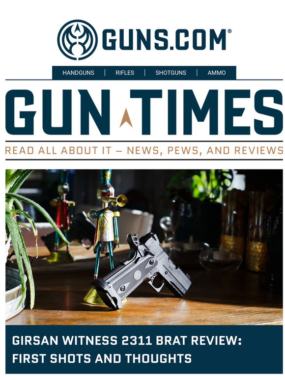 Guns.com: Gun Times | Girsan Witness 2311 Brat Review: Frist Shots ...