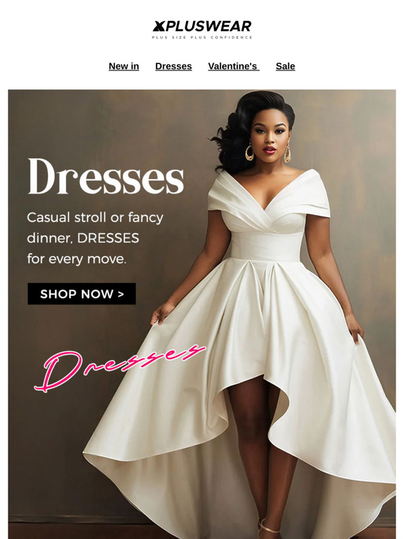 Xpluswear: These Dresses are Impossible to Refuse | Milled