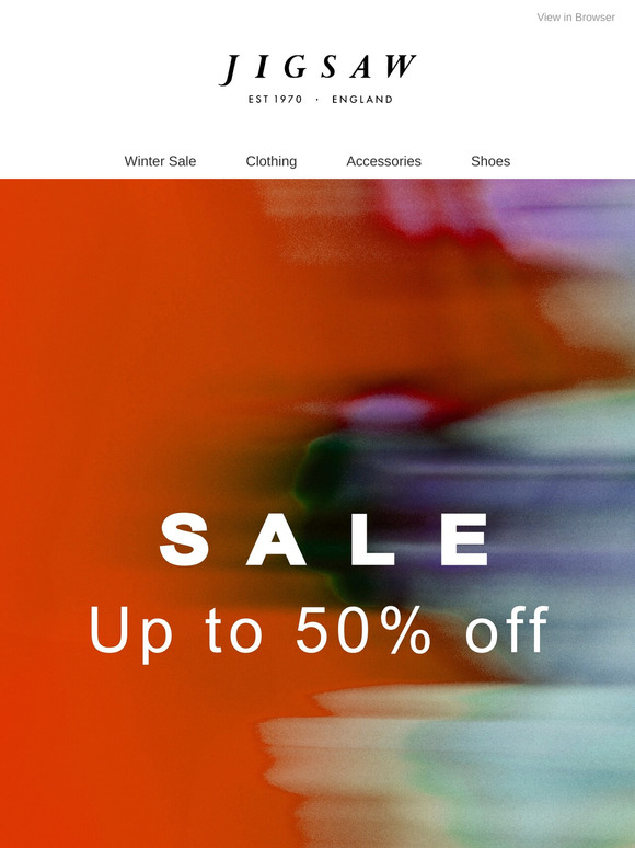 Jigsaw: Sale | Beat the cold in style | Milled