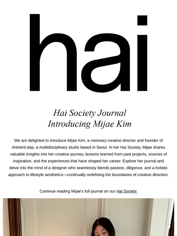 Home of Hai: Hai Society - Mijae Kim | Milled