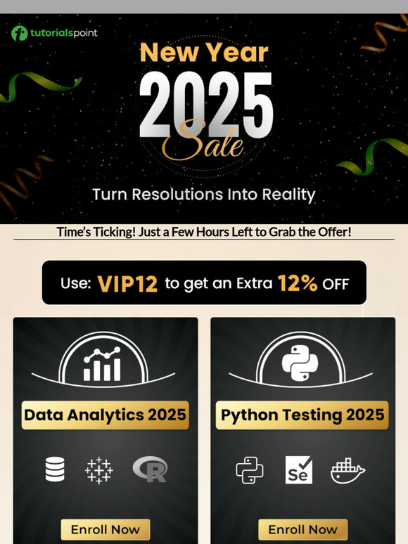 Tutorialspoint: 🔥Top Skills for 2025 | Milled