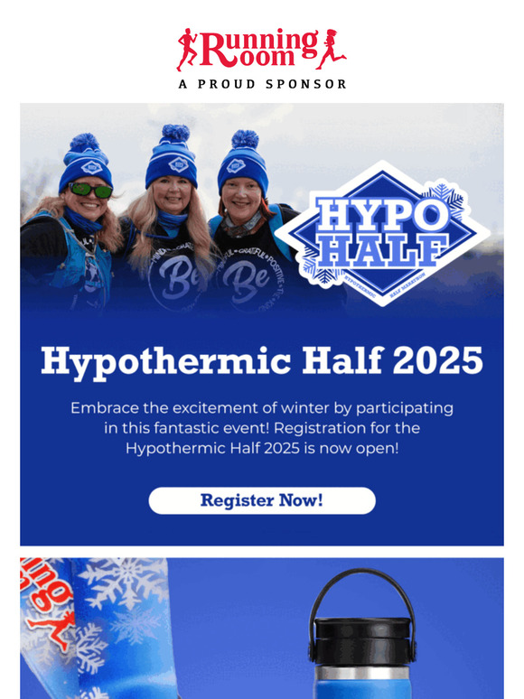 Running Room: Don't Miss Out! Register for the 2025 Hypothermic Half Now! | Milled