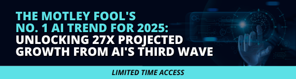 The Motley Fool: Our top 10 stocks for AI’s “third wave” 27X growth ...