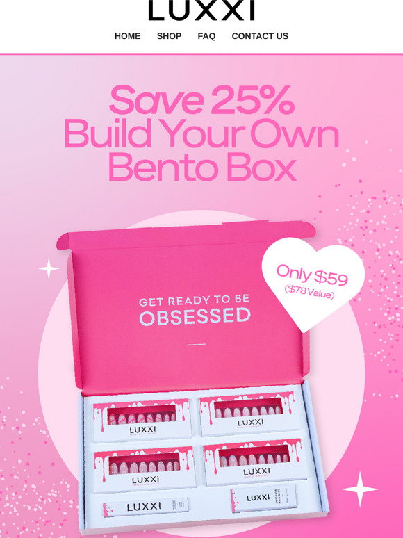 Luxxi: Build Your Own Bento Box 💘 | Milled