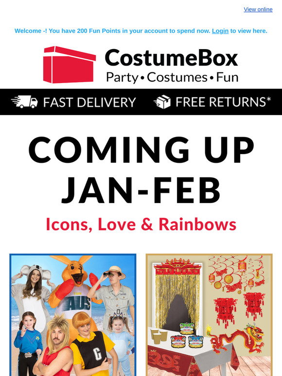 CostumeBox: 🎉 2025 Calendar of Fun: Mark These Dates! | Milled