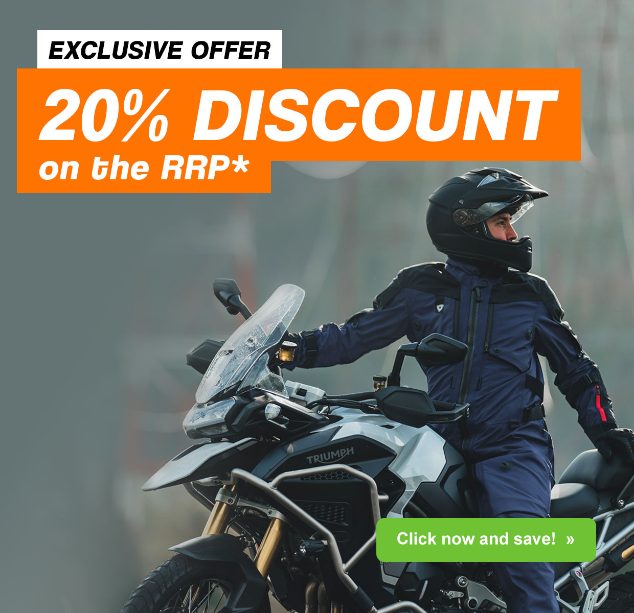 Motoin: New offer: 20% discount on RRP | Milled