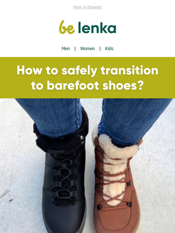Be Lenka: How to safely transition to barefoot shoes? | Milled