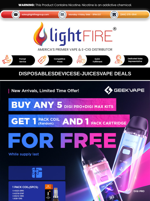 Kanger: 📦 Buy Any 5 Digi PRO/MAX Kits, Get 1 Pack Coil & Cartridge Free ...