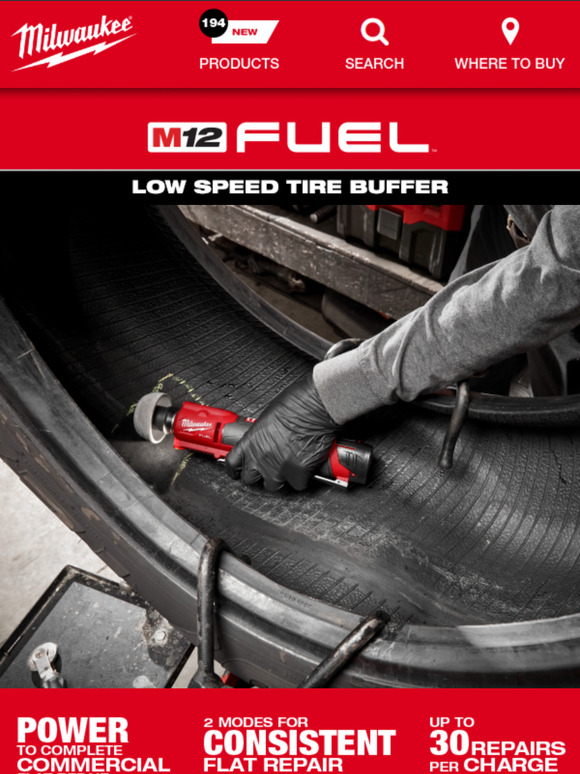 Milwaukee Tool: Power to Complete Commercial Flat Repair | Milled