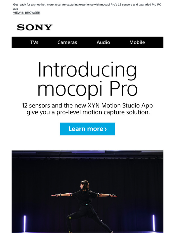 Sony: Ready For Pro-Level Motion Capture? Meet mocopi Pro | Milled