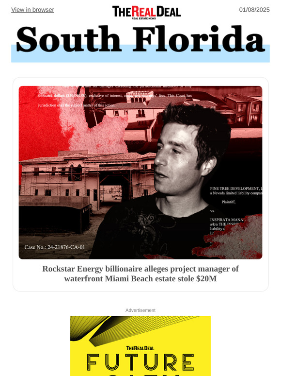 The Real Deal: Russell Weiner sues Miami Beach construction project ...