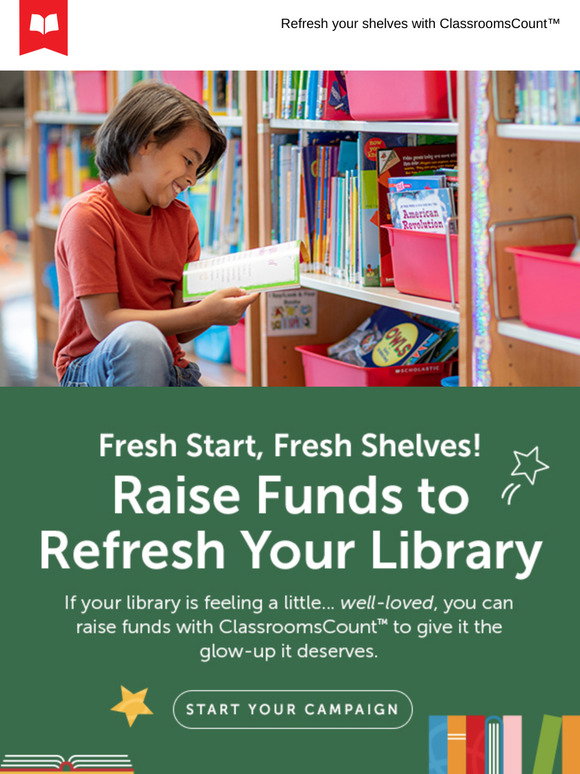 Scholastic: May Your Library Thrive in 2025 | Milled