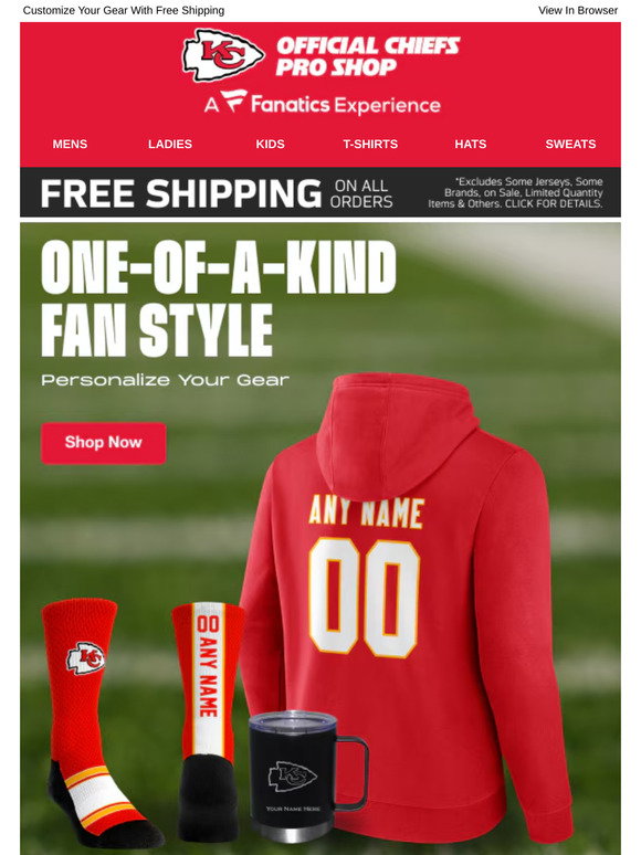 Kansas City Chiefs: Make Your Fan Style Unique | Milled