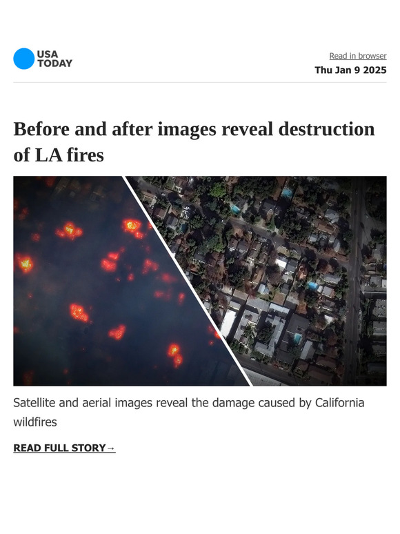 USA TODAY: Top Stories: See the devastation: Before and after satellite ...