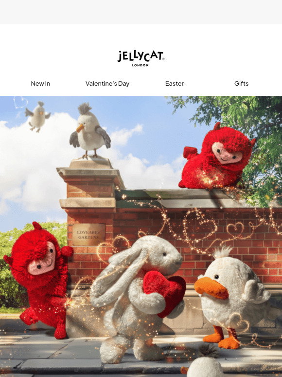Jellycat US: Who will be your Jellycat Valentine? | Milled