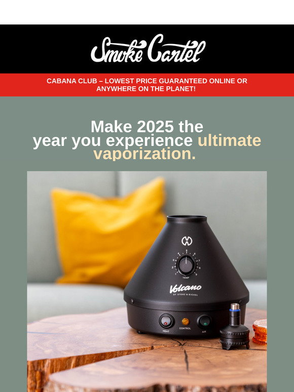 Smoke Cartel: Vape like it's 2025—Volcano Hybrid style! 🚀 | Milled