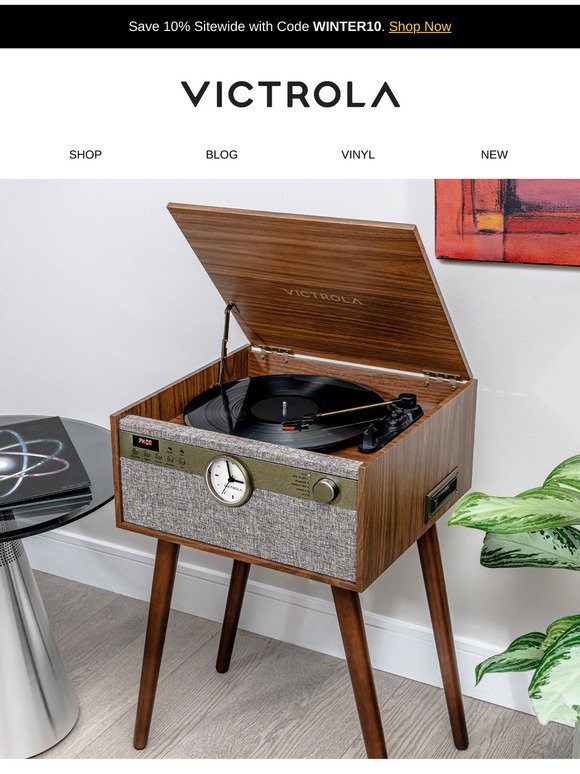 Victrola: The Century, Now $219.99: Timeless Style, Limited-Time Price ...