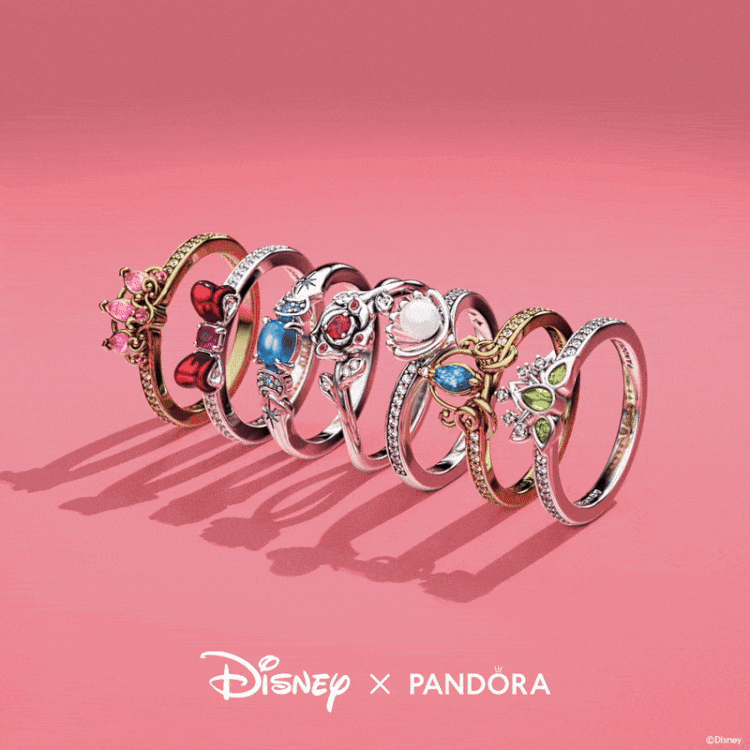 Pandora — With New Disney X Pandora Rings Milled