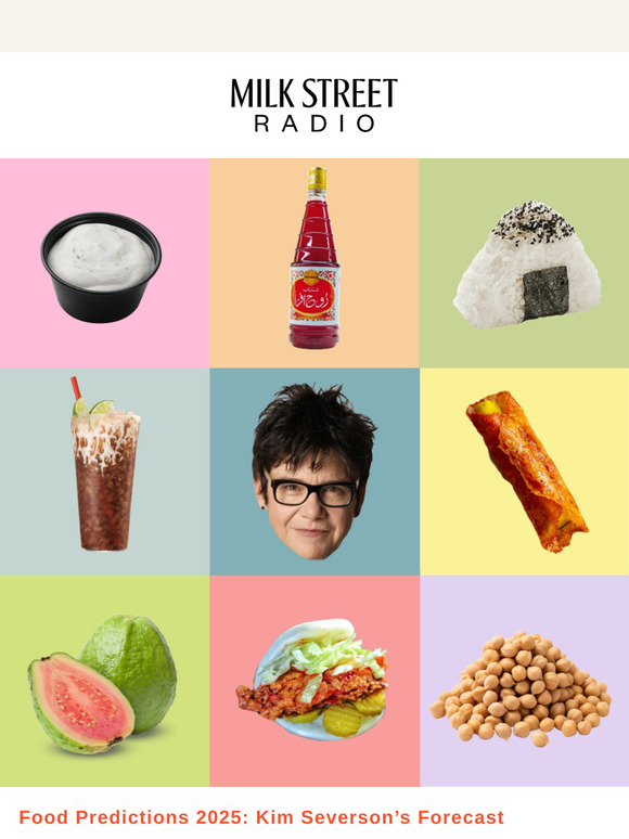 Milk Street Kitchen: Food Predictions 2025: NYT's Kim Severson Speaks Out | Milled