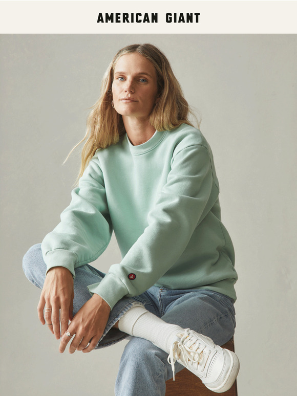 American Giant: New Color Drop: American Vintage Crew | Milled